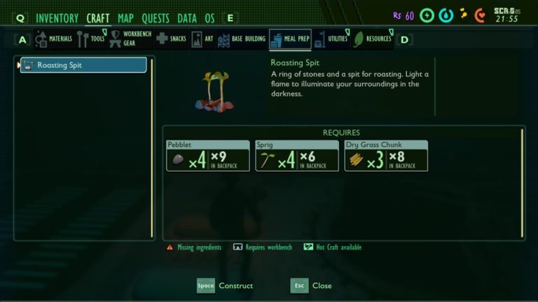 Grounded: How To Get Cooked Food