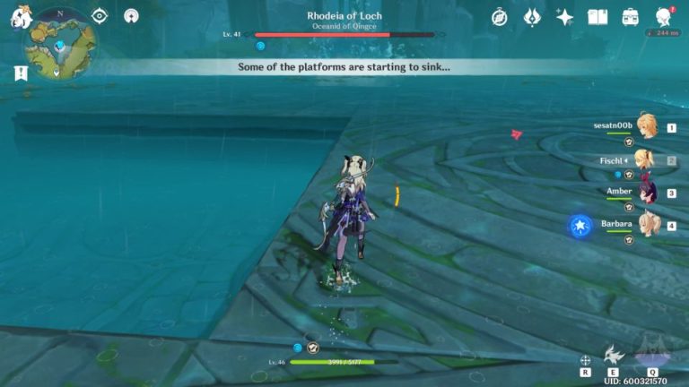 Genshin Impact: How To Find And Defeat Oceanid