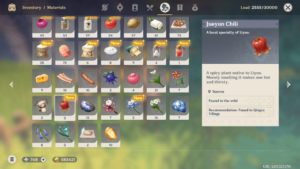 Genshin Impact: How To Find Jueyun Chili (Location)