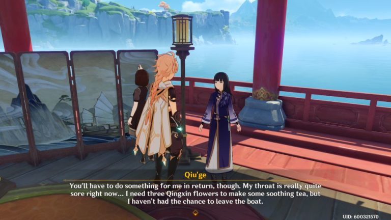 Genshin Impact: The Ocean Pearl Quest Walkthrough