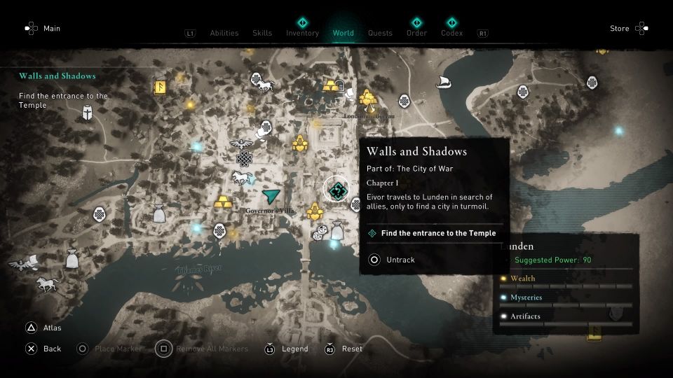 Assassin's Creed Valhalla: Walls And Shadows Walkthrough