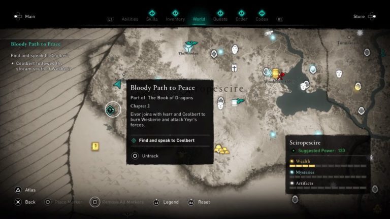 AC Valhalla: Bloody Path To Peace (Quest Walkthrough)