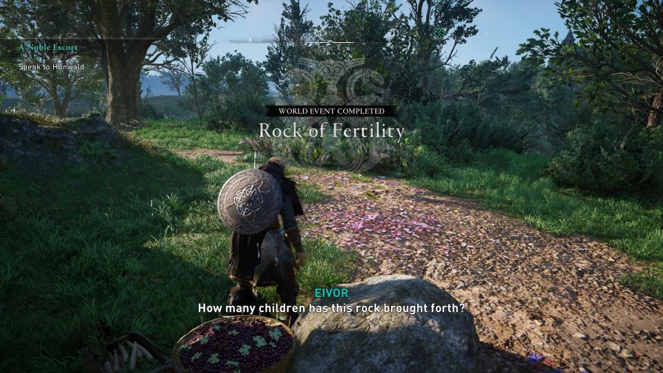Assassin's Creed Valhalla: Rock Of Fertility Walkthrough