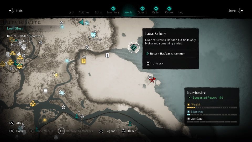 Assassin's Creed Valhalla: Lost Glory Walkthrough