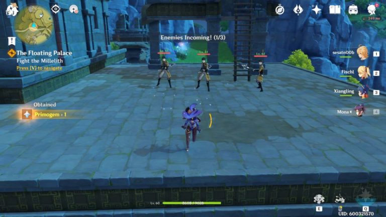 Genshin Impact: The Floating Palace Quest Walkthrough