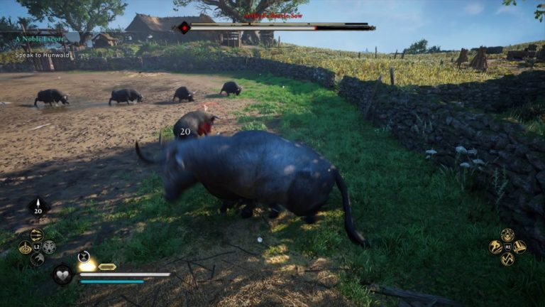 AC Valhalla: How To Find And Defeat Aelfred's Battle-Sow