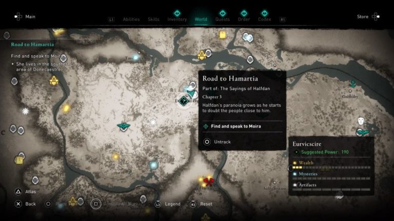 Assassin's Creed Valhalla: Road To Hamartia Walkthrough
