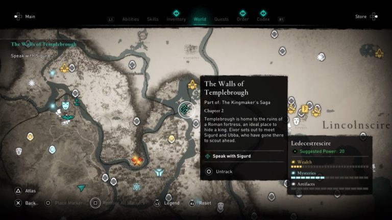 Assassin's Creed Valhalla: The Walls Of Templebrough Walkthrough