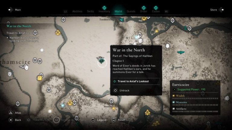 Assassin's Creed Valhalla: War In The North Walkthrough
