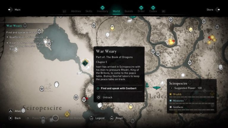 Assassin's Creed Valhalla: War Weary Walkthrough
