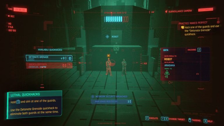 Cyberpunk 2077: Practice Makes Perfect Walkthrough