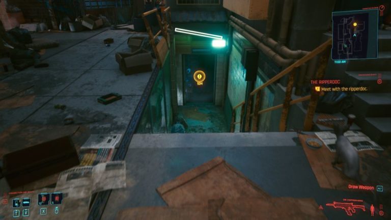 Cyberpunk 2077: The Ripperdoc Mission Walkthrough