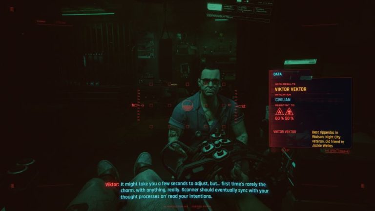 Cyberpunk 2077: The Ripperdoc Mission Walkthrough