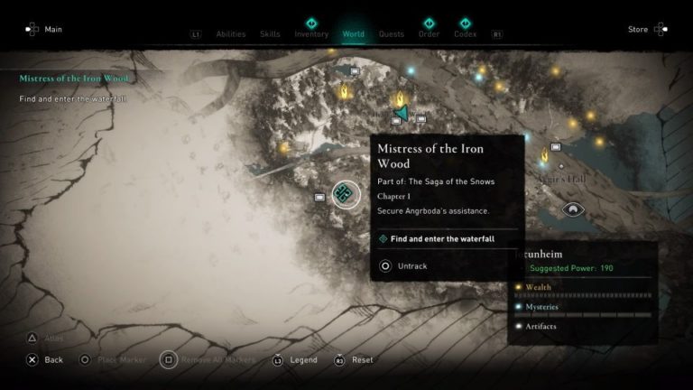 AC Valhalla: Mistress Of The Iron Wood Walkthrough