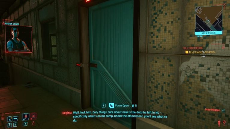 Cyberpunk 2077: Full Disclosure Mission Walkthrough