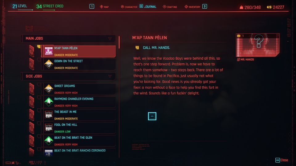 Cyberpunk 2077: M'ap Tann Pelen Mission Walkthrough Cyberpunk 2077: M'ap Tann Pelen Mission Walkthrough