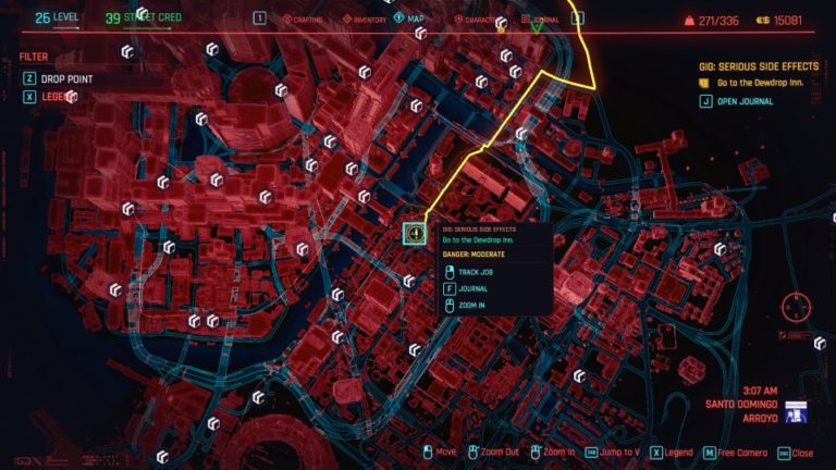 Cyberpunk 2077: Serious Side Effects Walkthrough