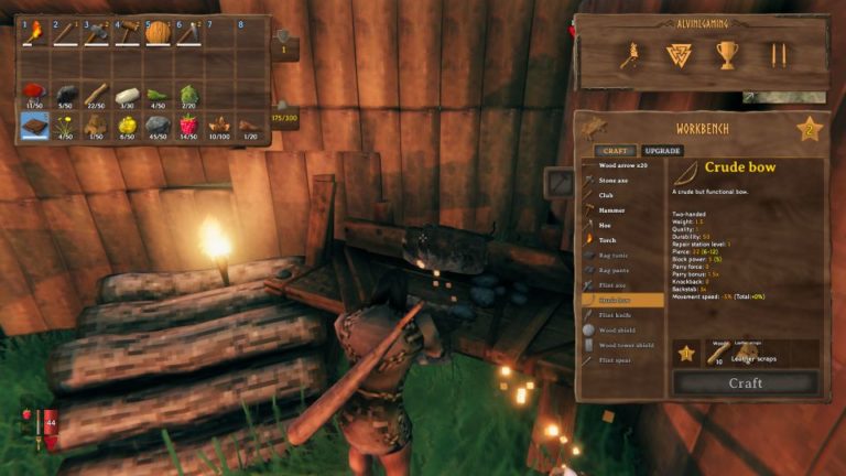 Valheim: How To Make A Bow And Arrows For Ranged Attacks