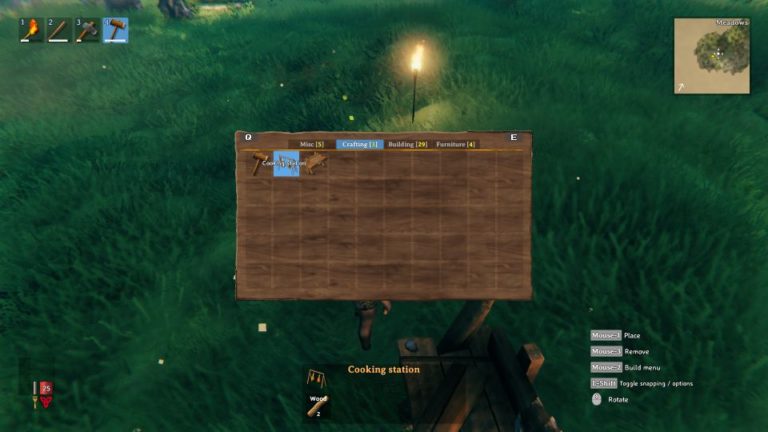 Valheim: How To Make A Cooking Station And Cook Meat