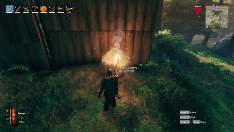 Valheim: How To Get Bees, Honey And Make Beehives