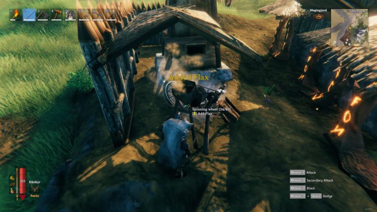 Valheim: How To Find Flax And Convert It To Linen Thread