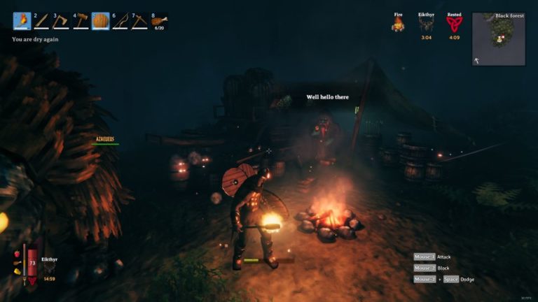 Valheim: How To Find The Trader (Merchant) In Black Forest