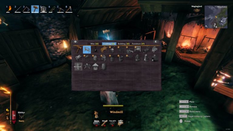 Valheim: How To Build A Windmill To Convert Barley