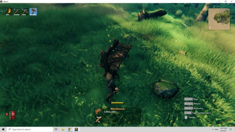 Valheim: How To Make A Workbench To Craft More Tools