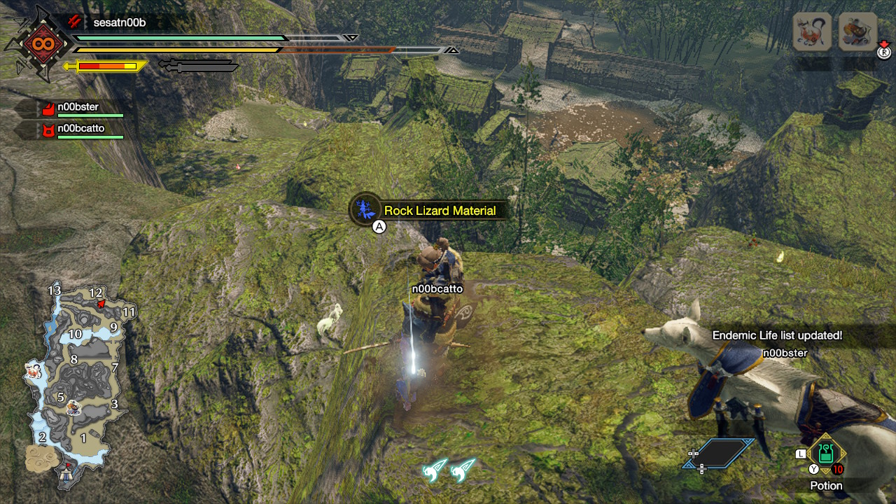 Monster Hunter Rise: Where To Find Rock Lizard (Location)