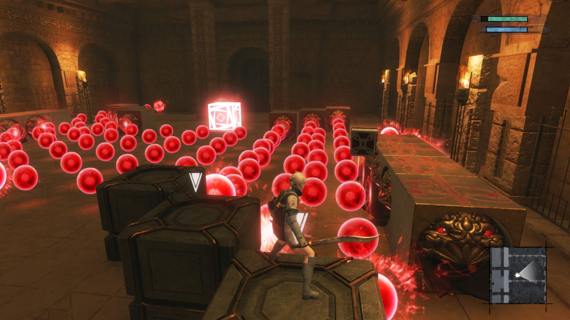 NieR Replicant: Barren Temple Room Puzzle Walkthrough