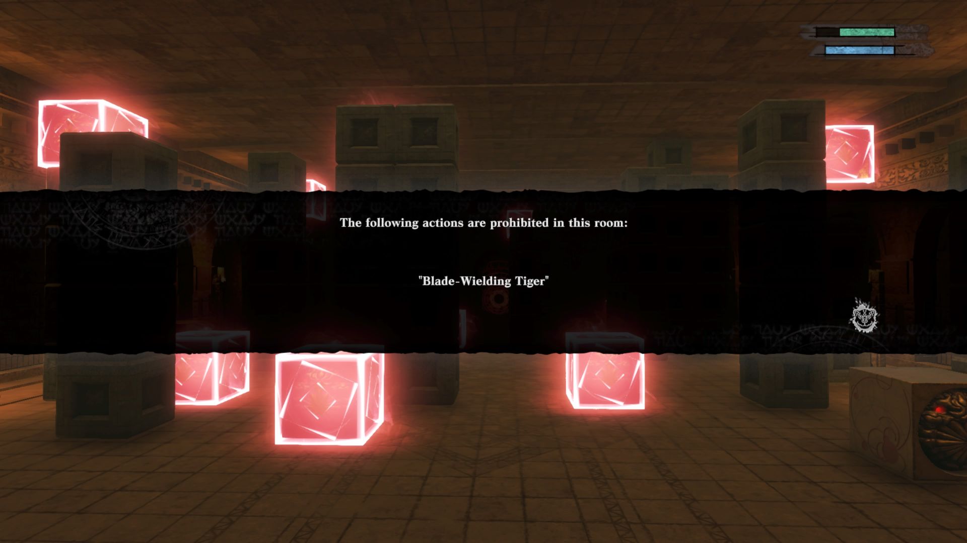 NieR Replicant: Barren Temple Room Puzzle Walkthrough