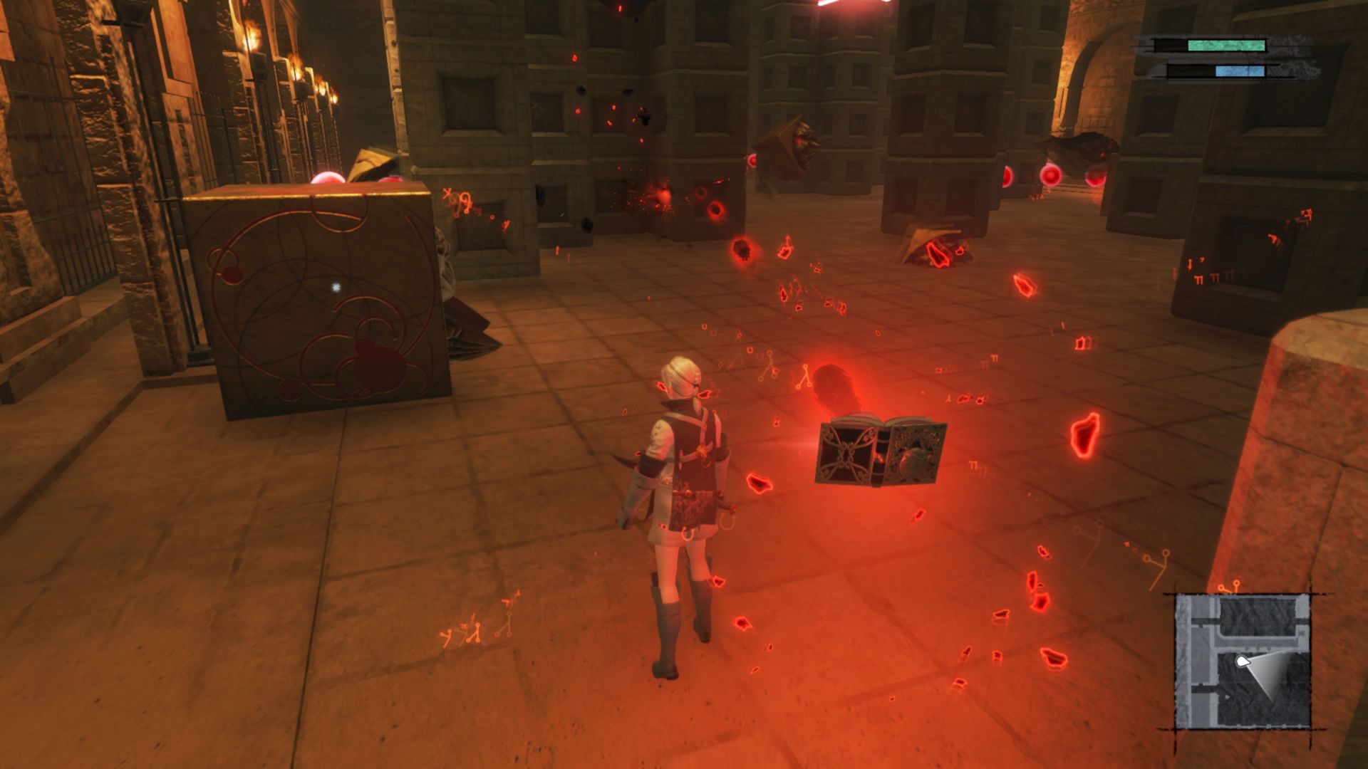 NieR Replicant: Barren Temple Room Puzzle Walkthrough