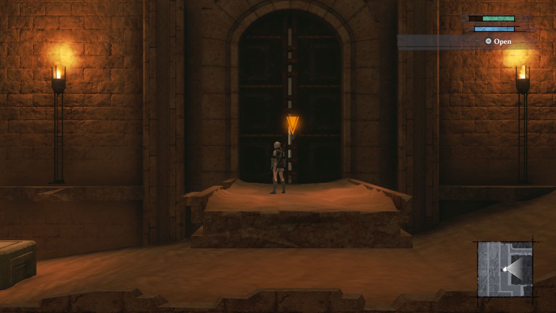 NieR Replicant: Barren Temple Room Puzzle Walkthrough