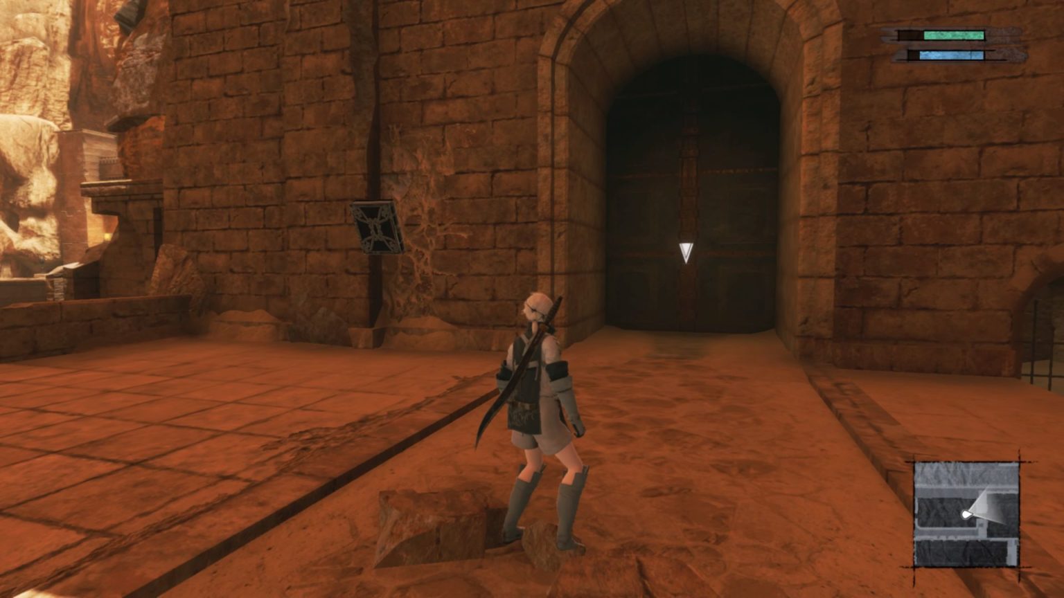 NieR Replicant: Barren Temple Room Puzzle Walkthrough
