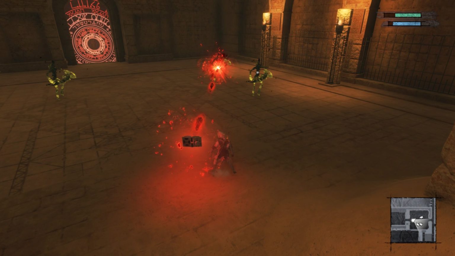 NieR Replicant: Barren Temple Room Puzzle Walkthrough