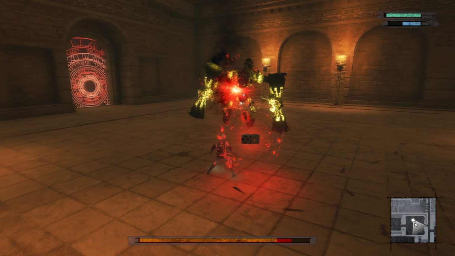 NieR Replicant: Barren Temple Room Puzzle Walkthrough