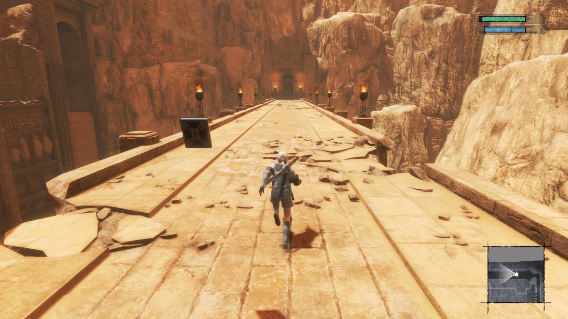 NieR Replicant: Barren Temple Room Puzzle Walkthrough