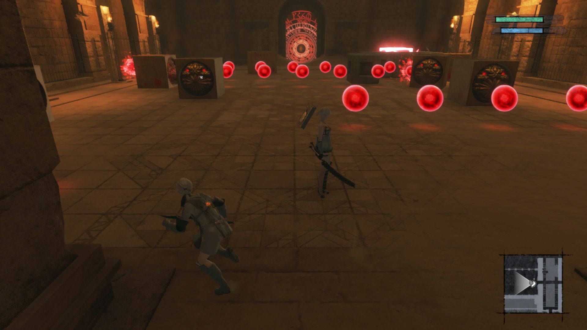 NieR Replicant: Barren Temple Room Puzzle Walkthrough