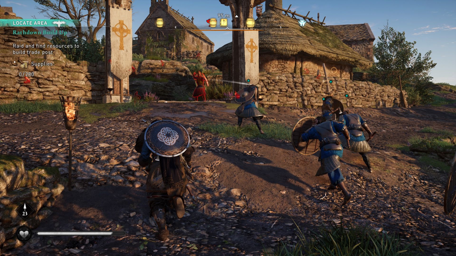 Assassin's Creed Valhalla: Rathdown Build Up Walkthrough