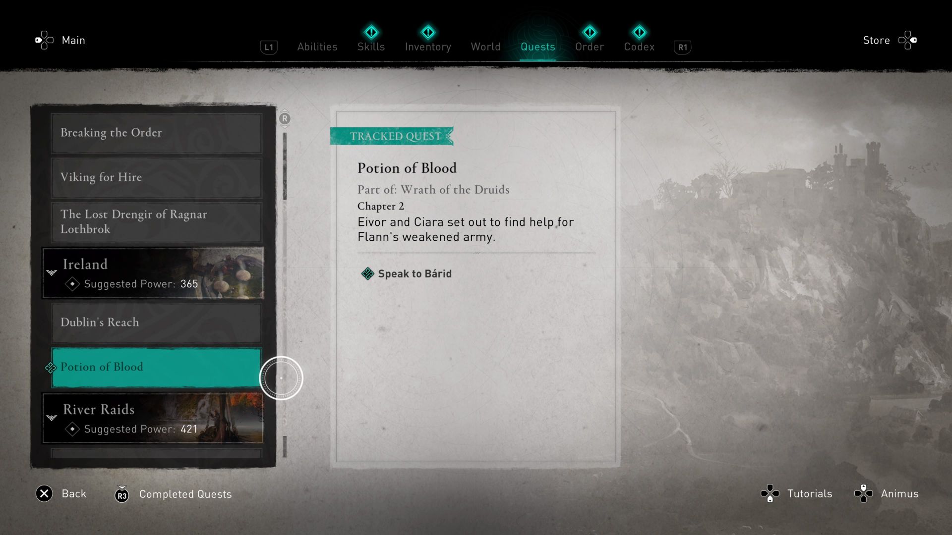 Assassin's Creed Valhalla: Potion Of Blood Walkthrough