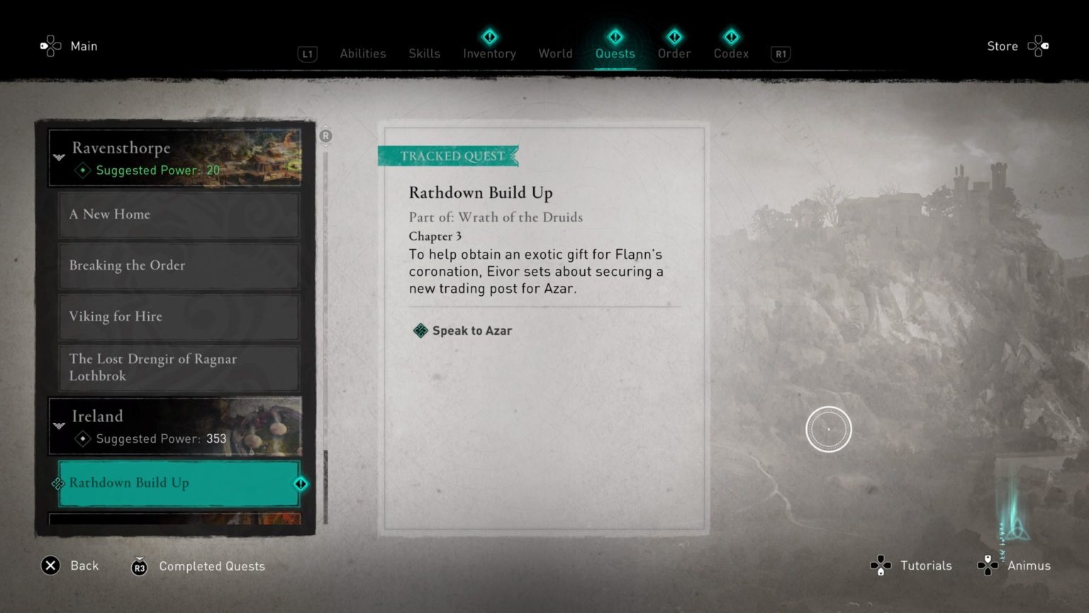Assassin's Creed Valhalla: Rathdown Build Up Walkthrough