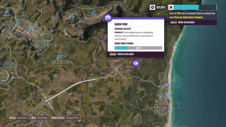 Forza Horizon 5: All Barn Find Locations In The Game