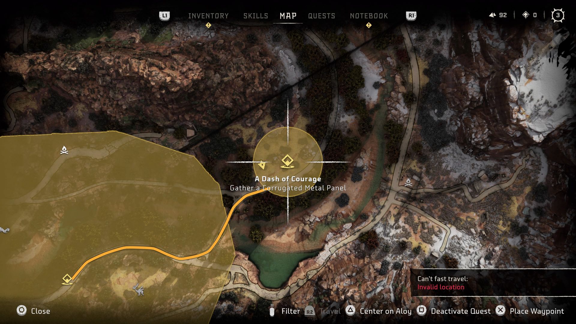 Horizon Forbidden West: A Dash Of Courage Walkthrough