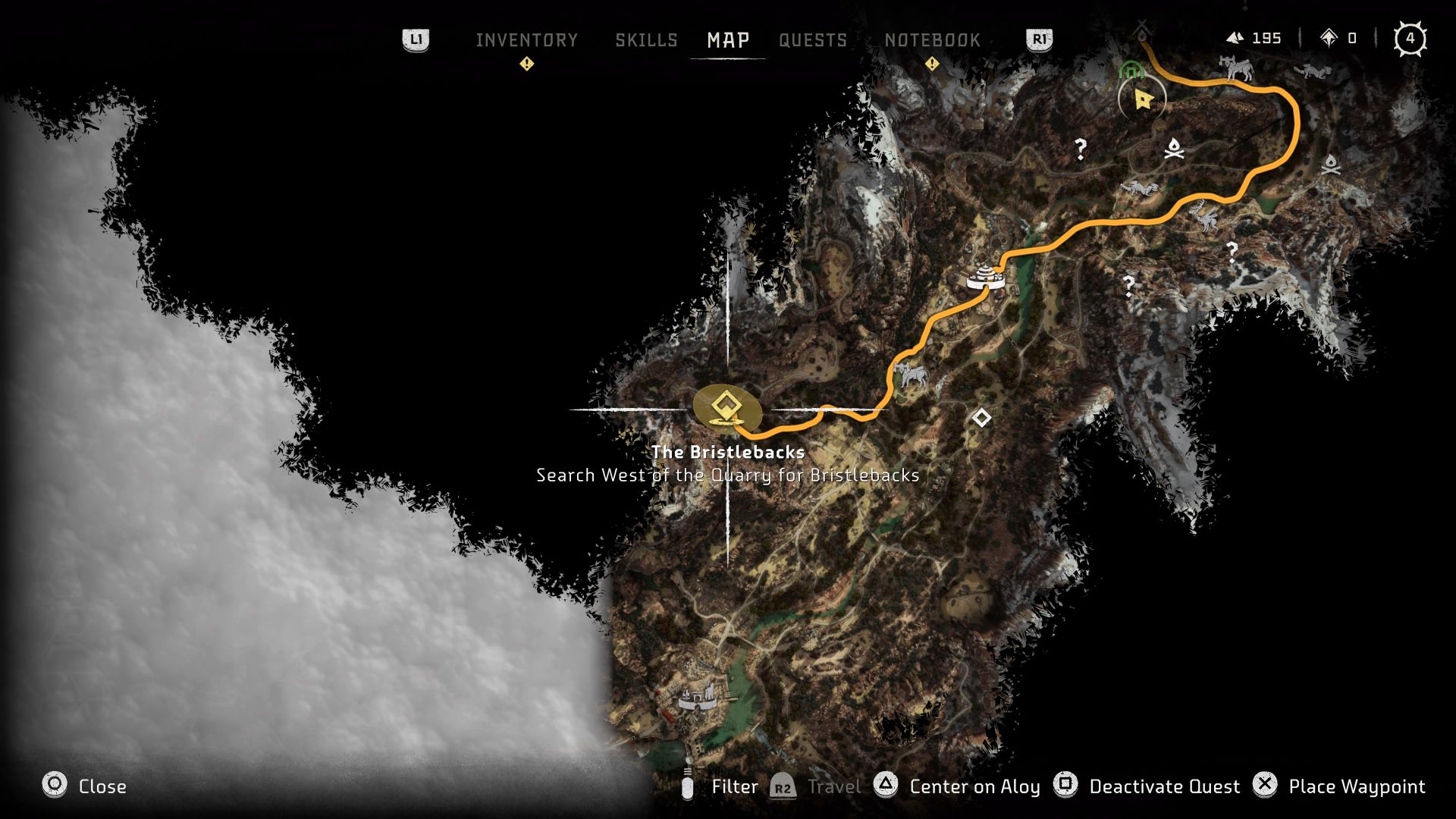 Horizon Forbidden West: The Bristlebacks Quest Walkthrough