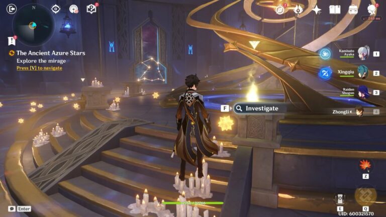 Genshin Impact: The Ancient Azure Stars Walkthrough & Guide