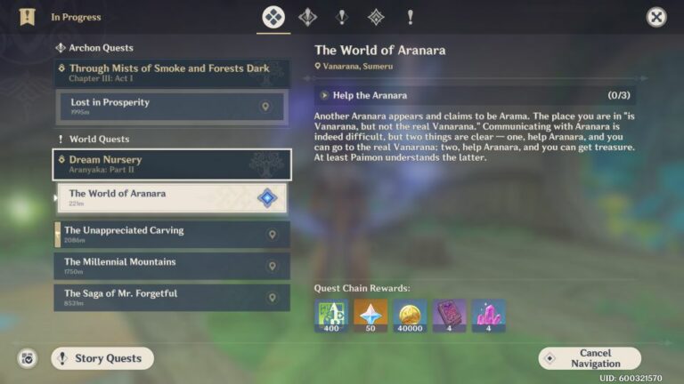 Genshin Impact: Dream Nursery Walkthrough & Guide