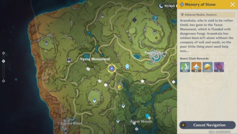 Genshin Impact: Memory Of Stone Quest Walkthrough