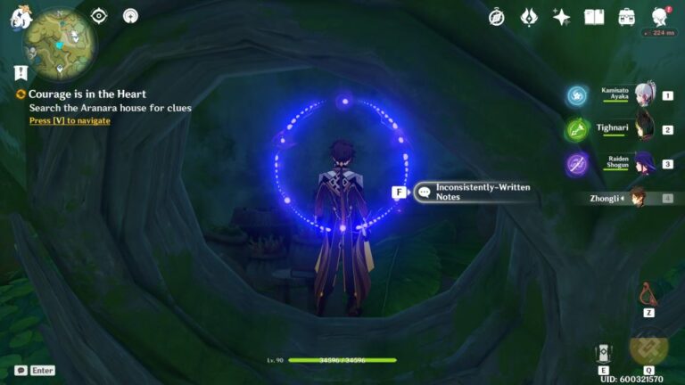 Genshin Impact: Courage Is In The Heart Walkthrough