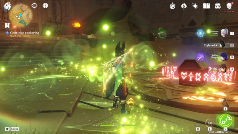 Genshin Impact: Lost In The Sands Quest Walkthrough