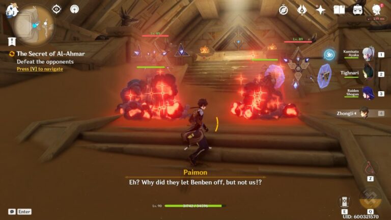 Genshin Impact: The Secret Of Al-Ahmar Walkthrough & Guide